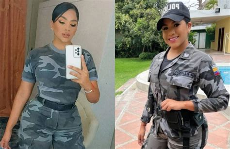 ¿quién Es La Policía Ecuatoriana Que Se Volvió Tendencia Y Causó Furor