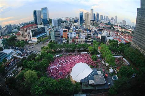 Singapores Pink Dot Gay Pride Rally Returns As Mp From Ruling Party