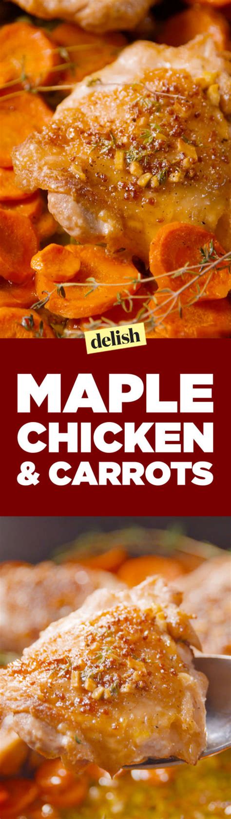 Best Maple Chicken And Carrots Recipe—how To Make Maple Chicken And Carrots