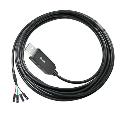 High Resolution DTECH USB To TTL Serial Adapter V Debug Cable TX RX Signal Pin Female