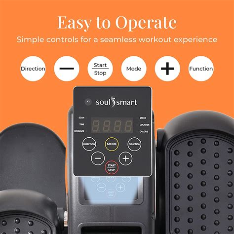 Buy Soulsmart Electric Stepper With Remote Black At Shoplc