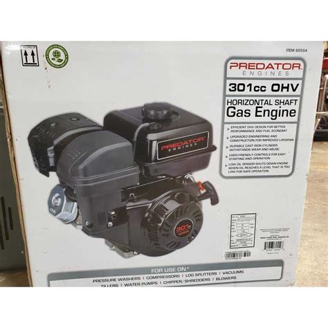 Predator 8 Hp Ohv Horizontal Shaft Gas Engine Hardwareandtools Online Store