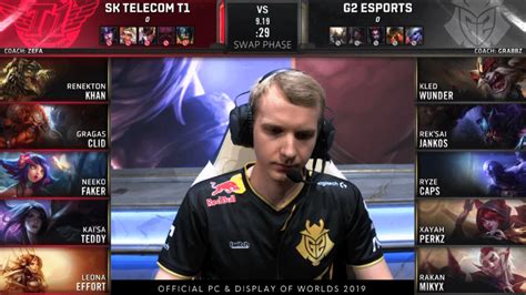 League Of Legends Worlds 2019 G2 Esports Vs Skt T1 Semifinal Recap