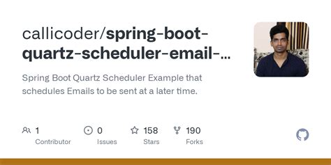Github Callicoderspring Boot Quartz Scheduler Email Scheduling
