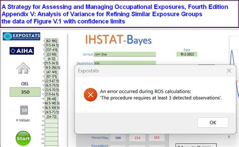 Measurement Uncertainty IHSTAT Bayes Expostats