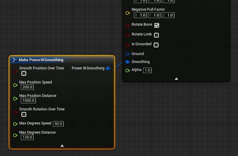 Effector Smoothing Power Ik