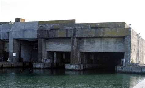 Nazi U Boat Pens La Pallise In La Rochelle