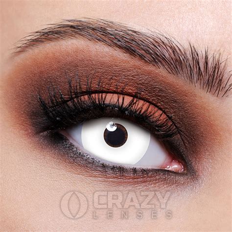 Mini Sclera White Contact Lenses Daily Costume Contacts