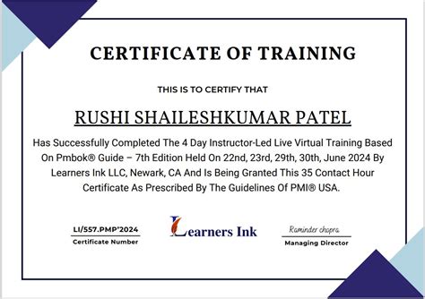 Learners Ink Llc Rushi Patel