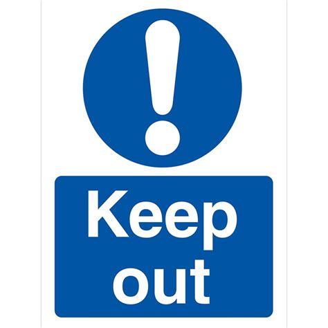 Security And Access Signs