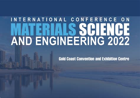 Materials Science Conference 2022 Centre For Materials Science