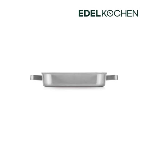 에델코첸 통3중 인덕션겸용 정사각 전골팬 23x23cm 사틴 Edelkochen