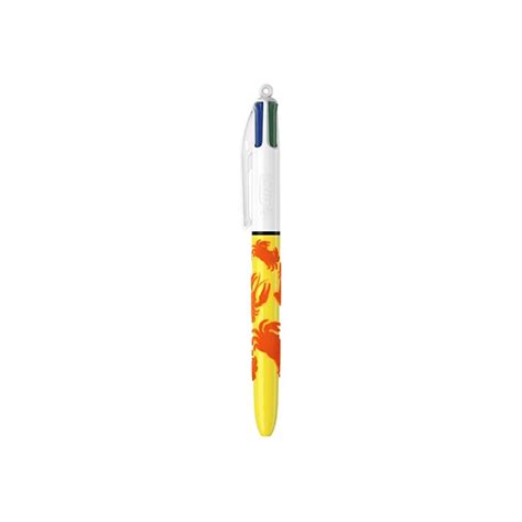Stylo Bille 4 Couleurs BIC Velours