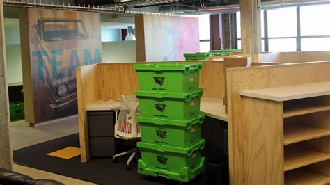 plastic moving boxes for your office rental