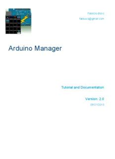 Arduino Manager Pdf