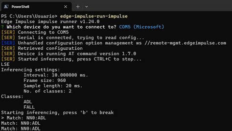 How To Send Information From The Nicla Voice Systiant Processor Via