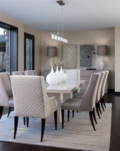 15 High End Contemporary Dining Room Designs