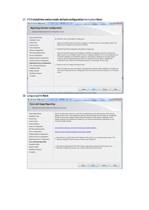 tutorial install sql server 2008 docx