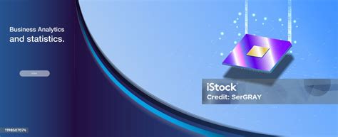 Komputer Kuantum Pemrosesan Data Besar Konsep Database Spanduk Isometrik Cpu Ilustrasi Stok