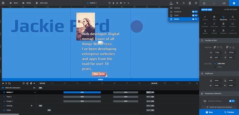 How To Create A Scroll Triggered About Me Section For The Home Page Tutorial Slider Revolution