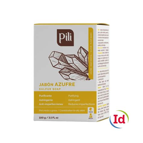 Jabon Azufre Pili X 100 Gr Interdrogas