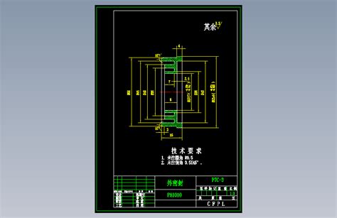 平托辊装配Φ108图纸 AutoCAD 2007 模型图纸下载 懒石网