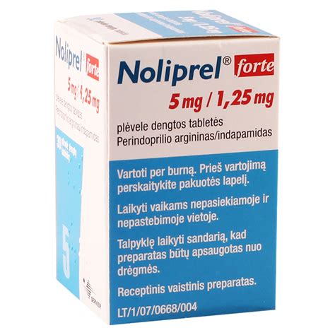Noliprel Fortargin5125mg30 28111 National Surgery Center
