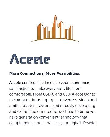 Amazon Com Aceele Gbps USB Hub With USB A Ports USB Gen Splitter With Ft