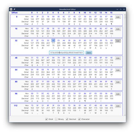 Example Hexadecimal Editor Pragmaticcoding