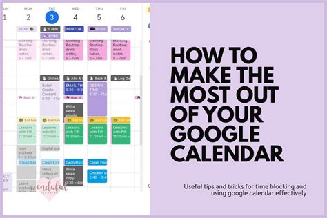 Time Block With Google Keep And Google Calendar Artofit