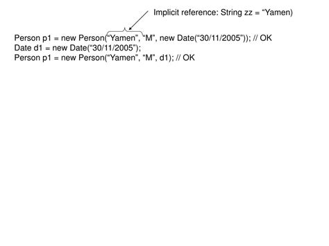 Ppt Class Person Private String Name Private String Gender