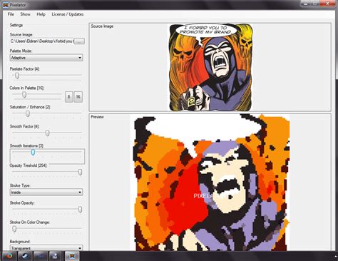Pixelator A Gamedev Tool I Wrote To Convert Any Image Into Fancy Pixel