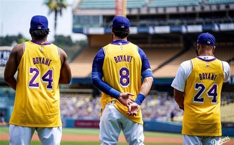 Emotivo Homenaje De Los Dodgers A Kobe Bryant En Su Cumpleaños 42