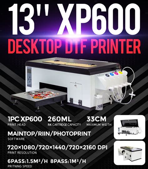 Non Modified A3 DTF Printer