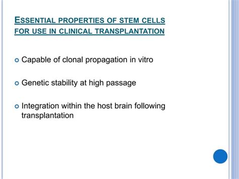 Stem Cell Therapy In Neurological Disorder