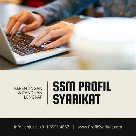 Ssm Profil Syarikat Kepentingan Dan Panduan Lengkap