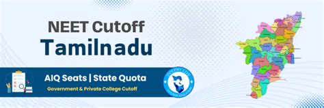Tamil Nadu Neet Cutoff 2024 All India And State Quota Seats Category Wise