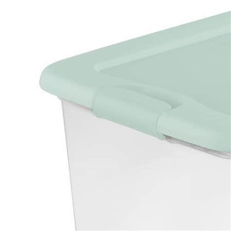 Sterilite 24 Pack 64 Qt Latching Box Plastic Storage Bin With Lid