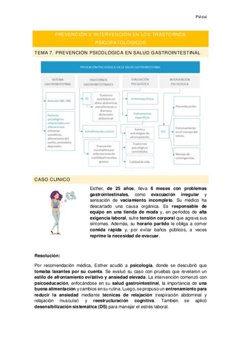Apuntes De Máster De Psicología General Sanitaria Unir