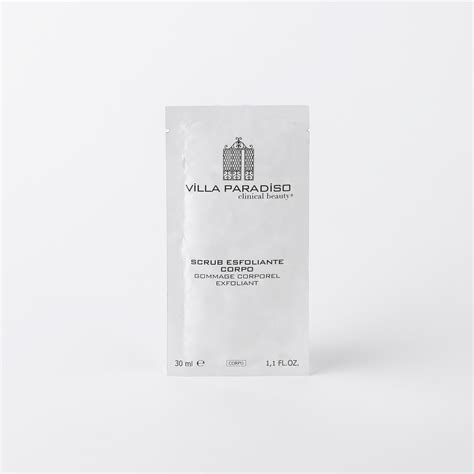 Exfoliating Body Scrub Villa Paradiso Cosmetics