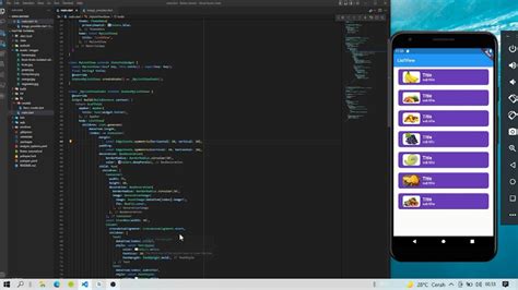 Listview Flutter Basic Tutorial Youtube