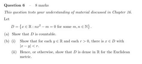 solved question 6 8 marks this question tests your