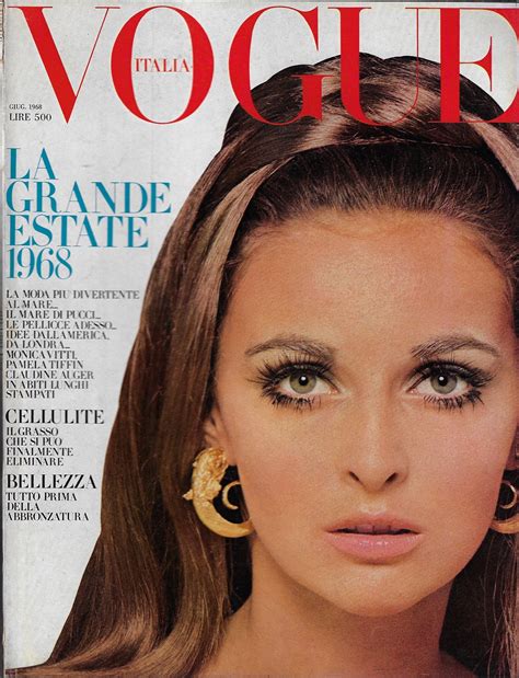 Vogue Italia Magazine 1968 Samantha Jones Magazine Canteen