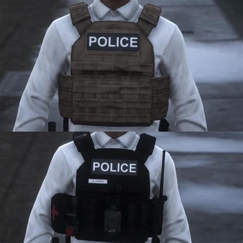 Fivem Lspd Eup Mega Pack Police Vest And Tac Vest Lapd And Lasd Belts