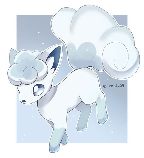 Alolan Vulpix Pokemon Drawn By Iwasi29 Danbooru