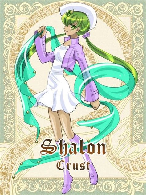 An Anime Character With Green Hair And White Dress Standing In Front