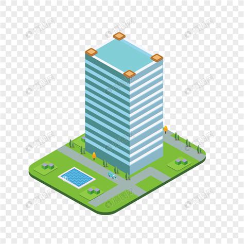 城市建筑元素素材下载 正版素材400237252 摄图网