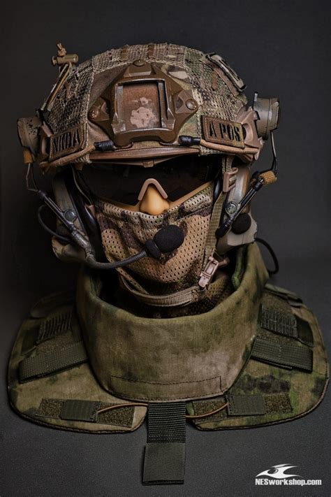 Gorget For Ballistic Elements Neck Protection Nesworkshop Nesworkshop
