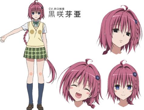 To Love Ru Darkness 2nd Character Design Mea Kurosaki Gekkou Gear