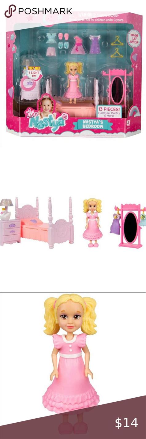 Like Nastya Bedroom Playset Furniture Doll And Outfits Love To Shop
